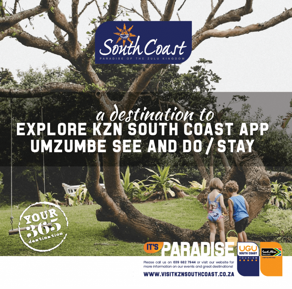 Explore KZN South Coast App - Umzumbe see/do/stay - VISIT KZN SOUTH COAST