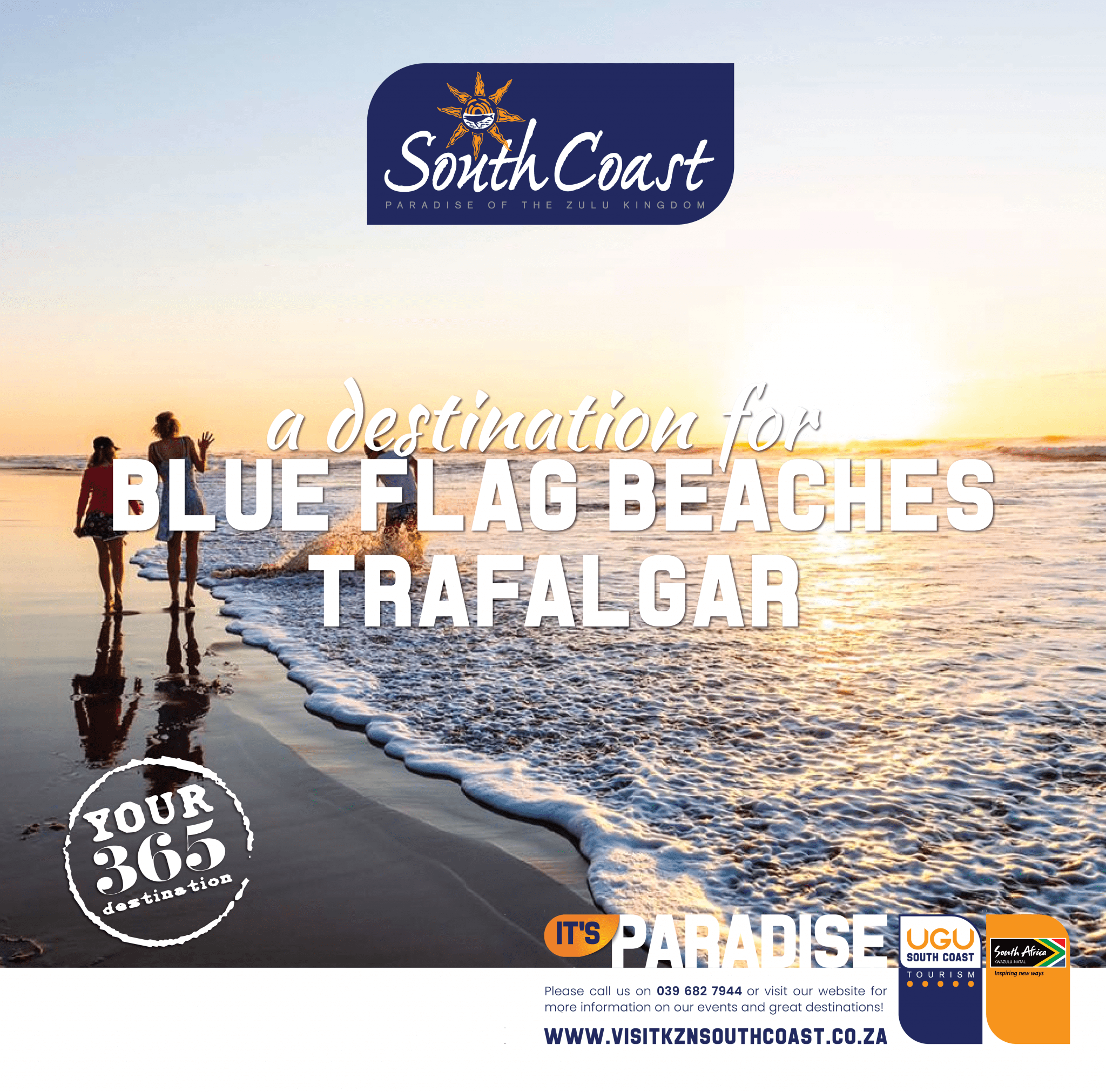 Trafalgar blue flag beach - VISIT KZN SOUTH COAST