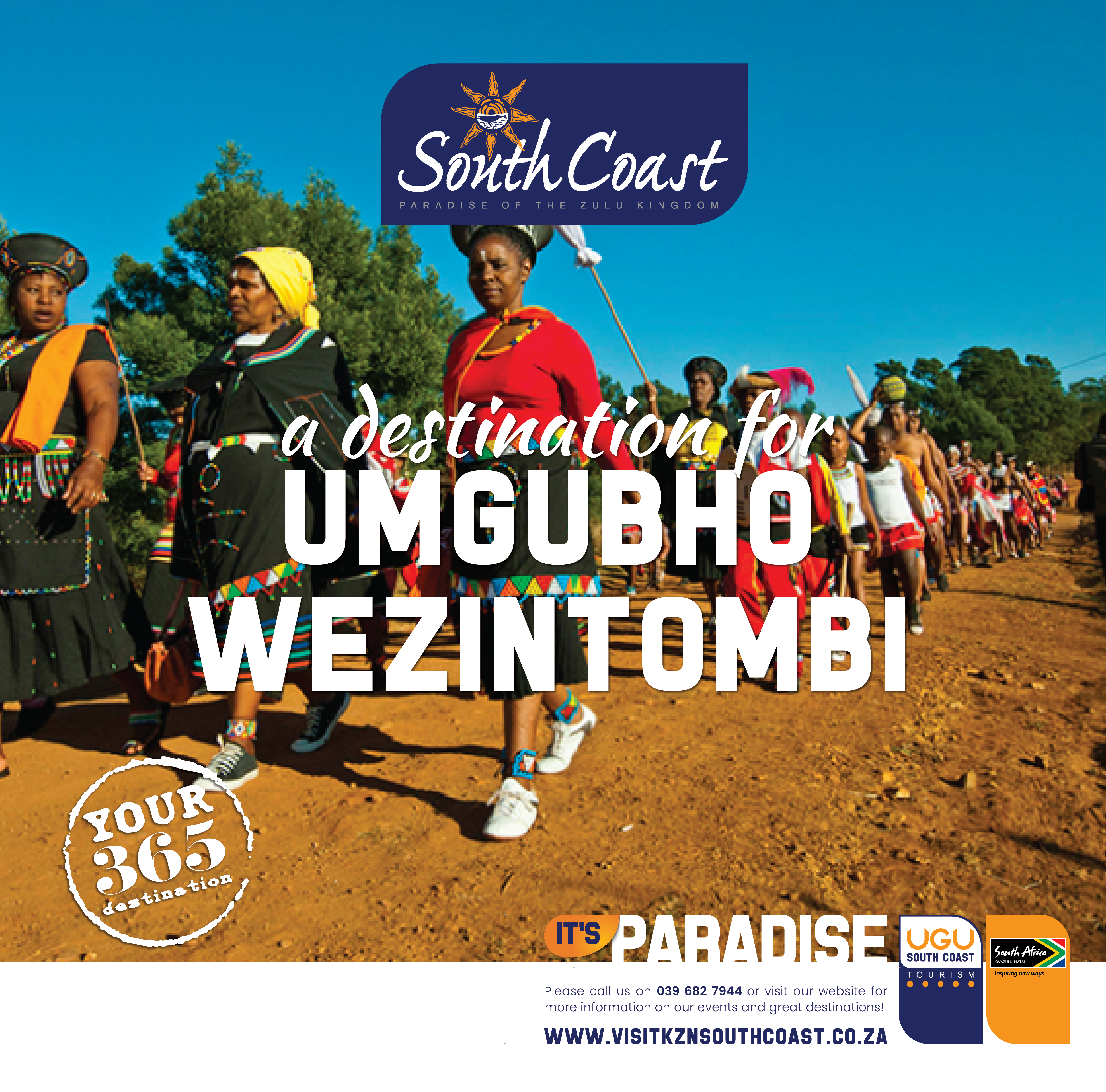 Umgubho Wezintombi, the Maidens Ceremony - VISIT KZN SOUTH COAST